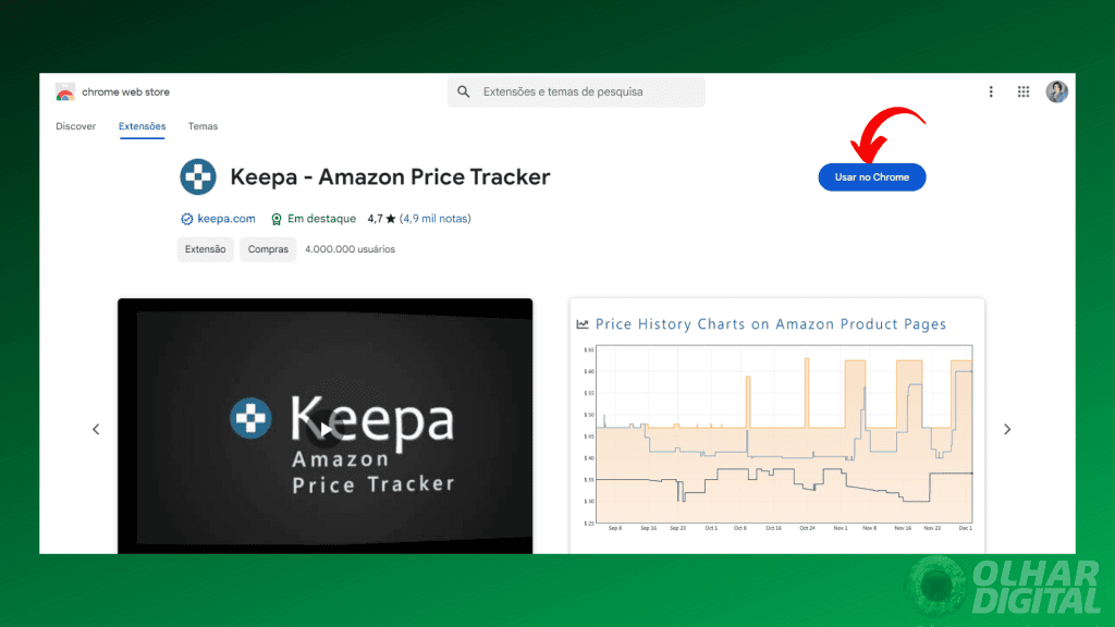 Dicas de como utilizar a extensão Keepa para economizar na Amazon | Guia Região dos Lagos