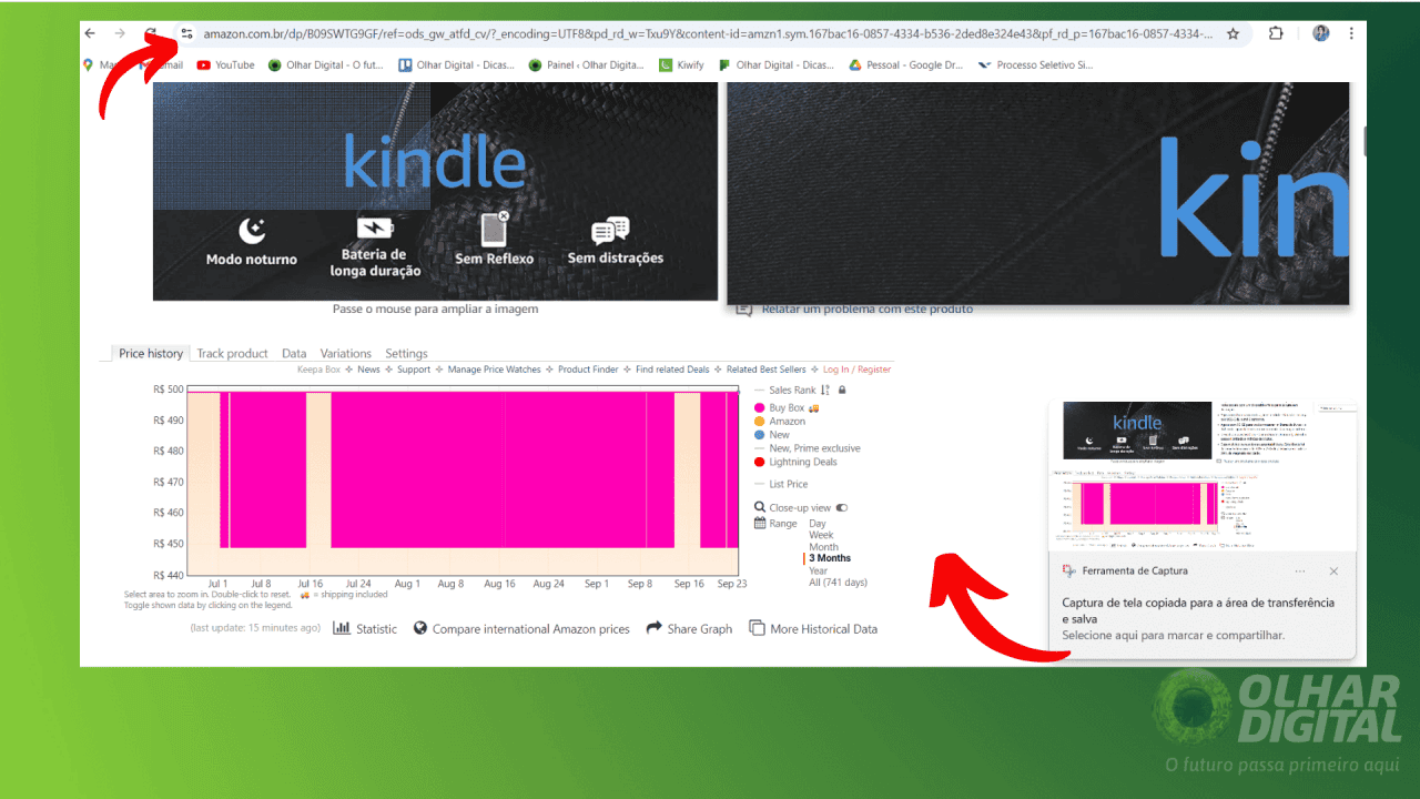Como usar extensão Keepa para economizar na Amazon - Olhar Digital