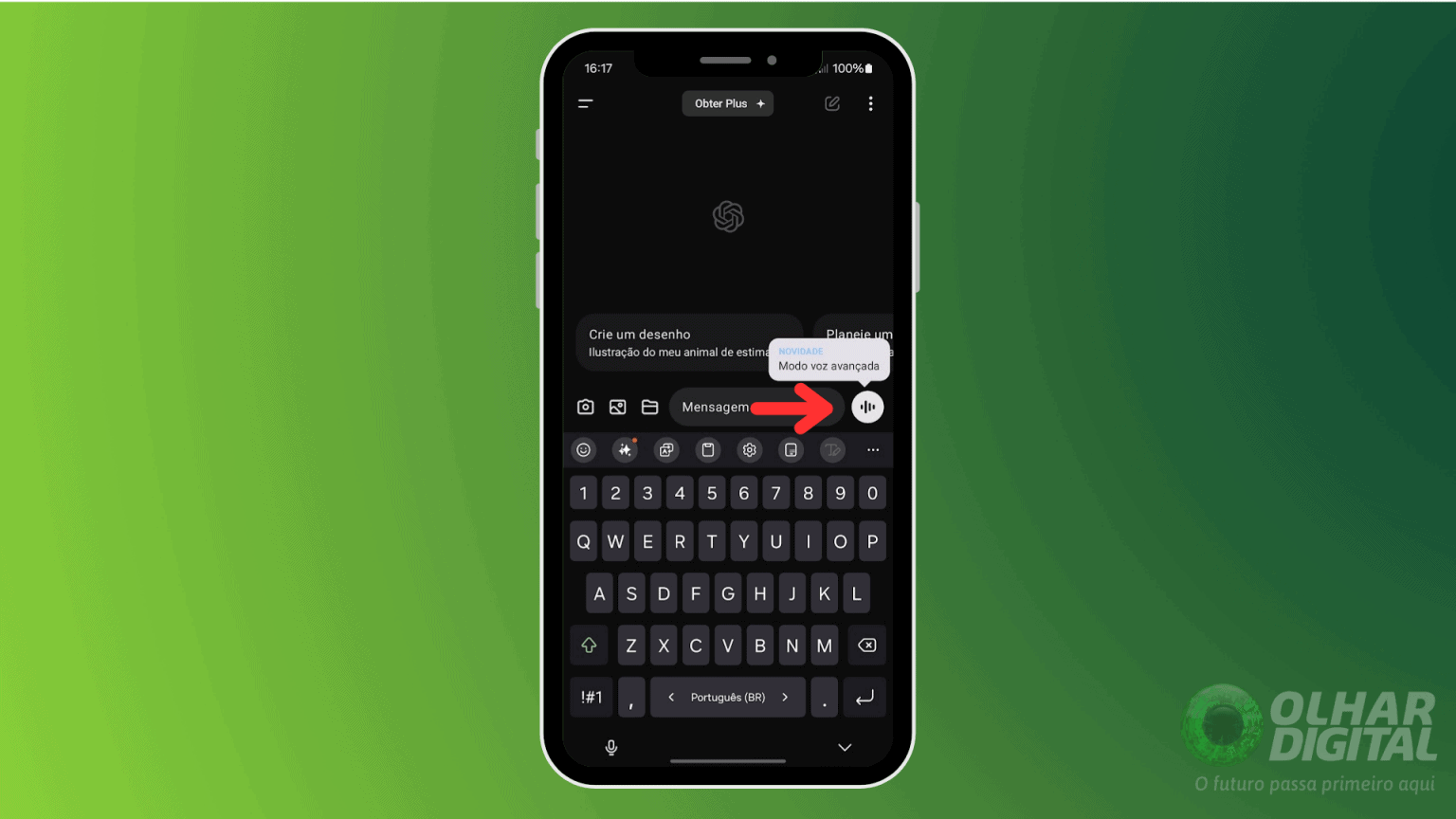 ChatGPT: como usar modo de voz avançado em conversas com áudio