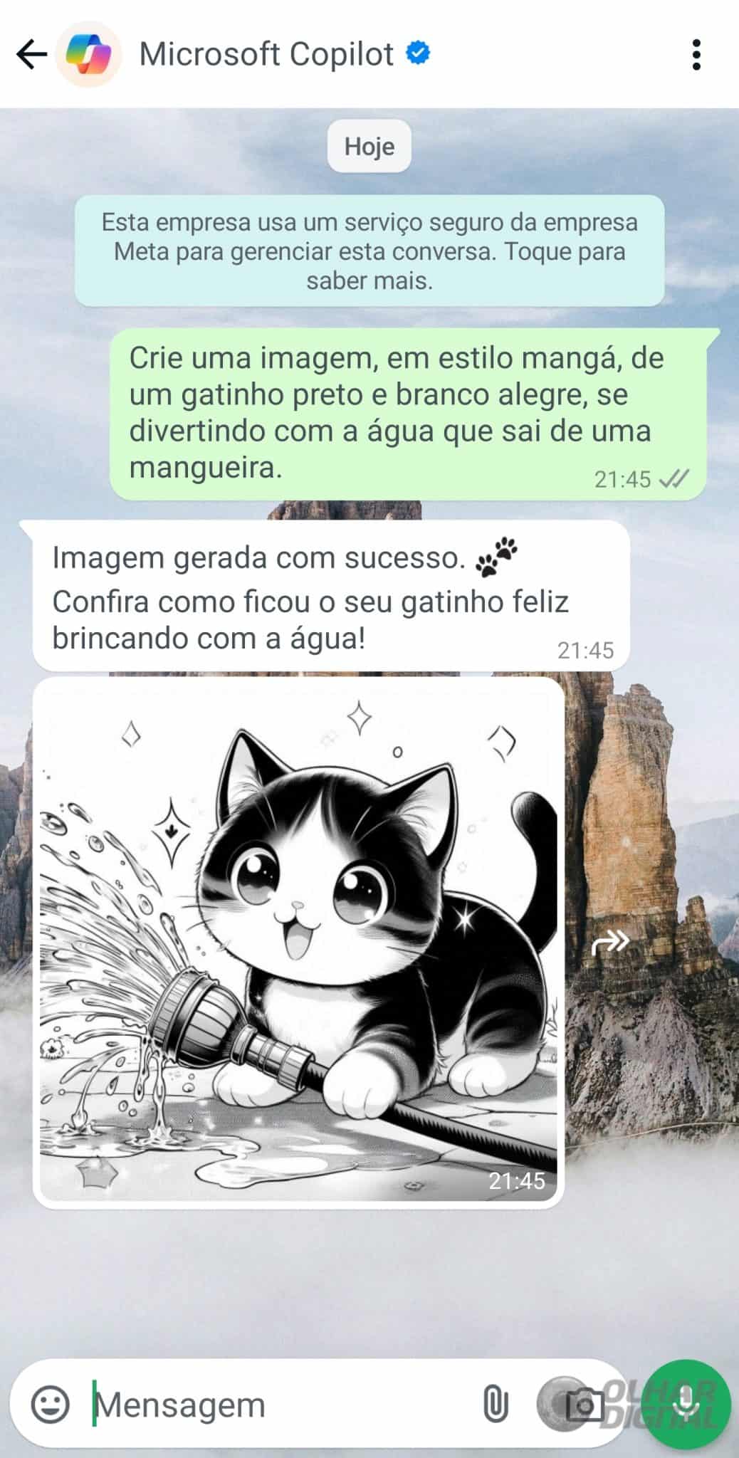 Agora você pode conversar com o Copilot no WhatsApp; saiba como - Olhar Digital