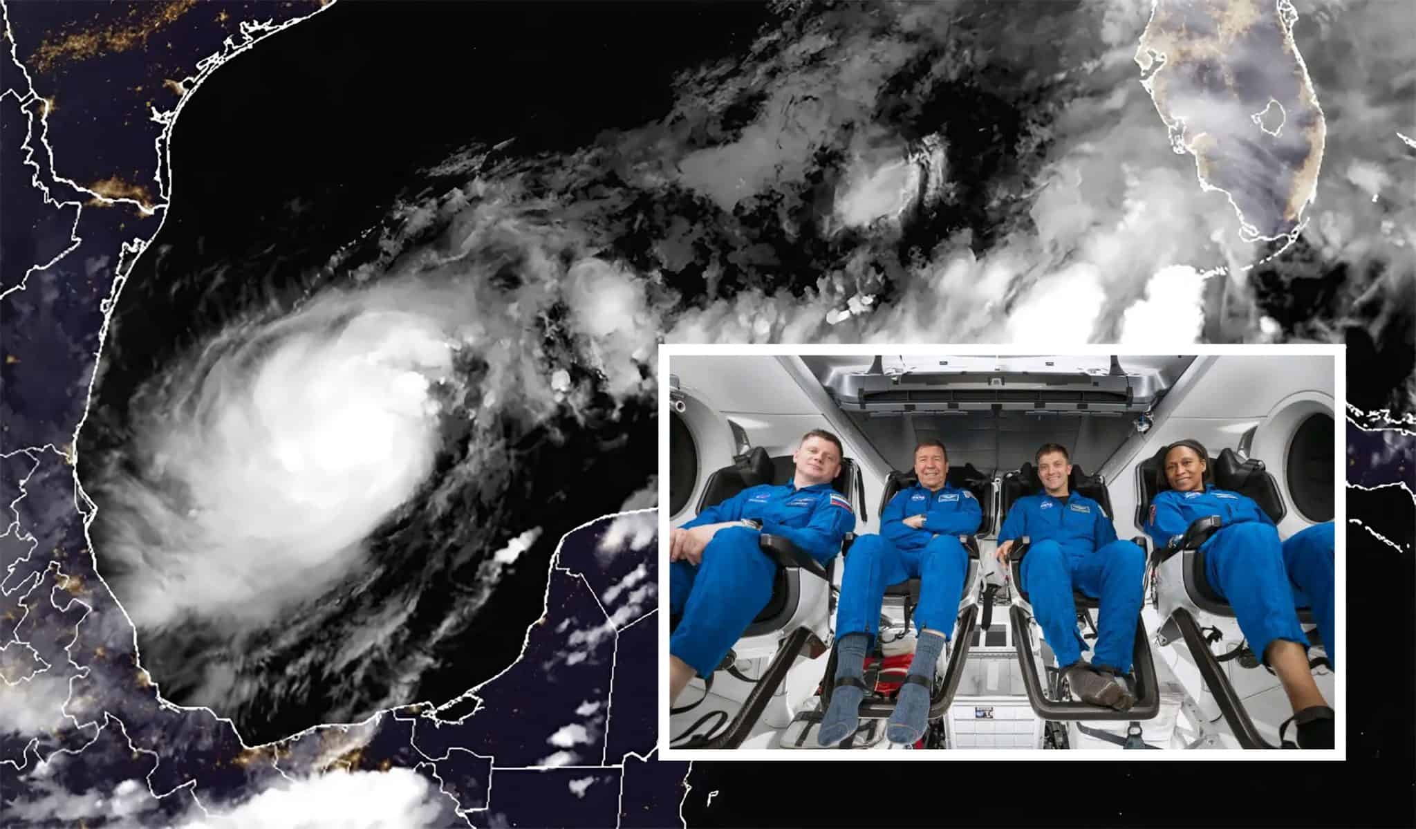 Astronauta da NASA flagra furacão Milton diretamente do espaço
