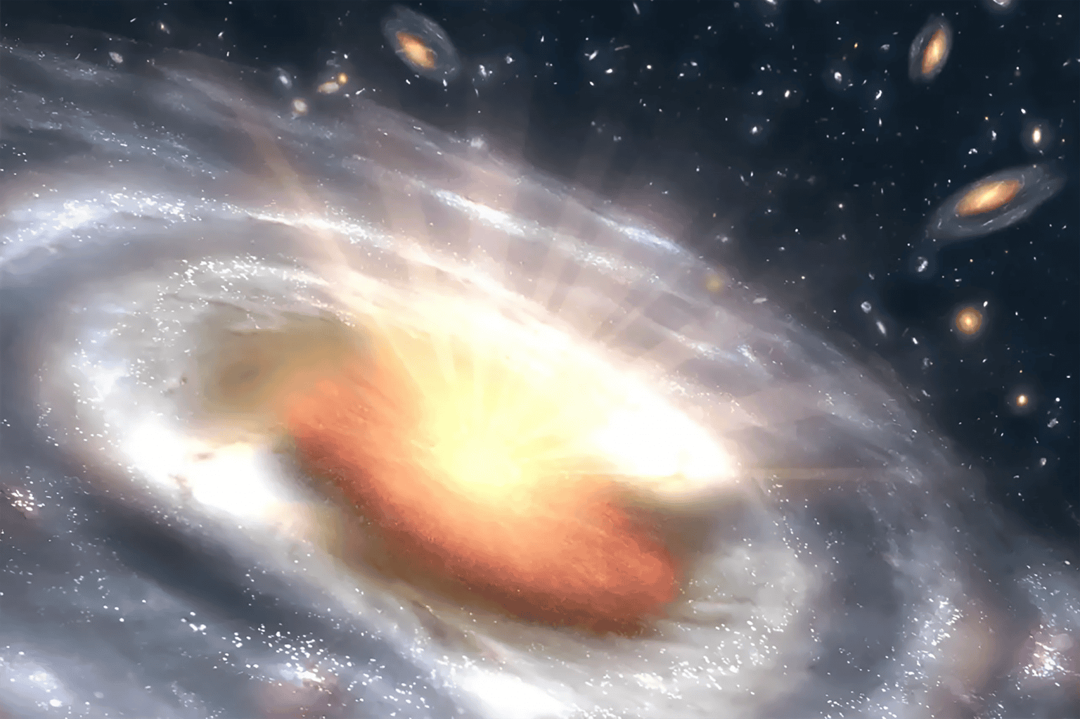 Quasares que crescem sem engolir matéria intrigam cientistas