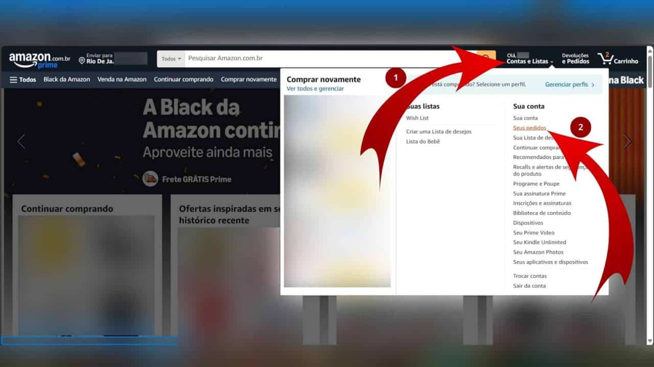 Fez compras na Amazon? Veja como conferir recibo de seus pedidos pelo ...