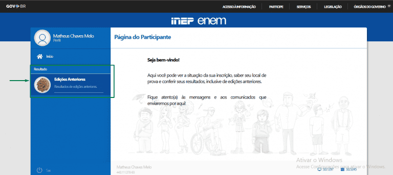 Como ver a nota do Enem 2024 no site do INEP | Passo a passo