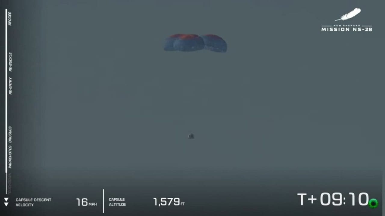 Blue Origin lança com sucesso seis turistas ao espaço - Olhar Digital