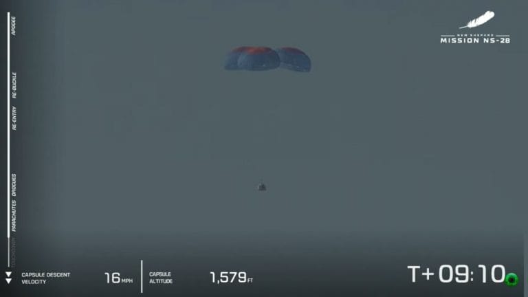 Blue Origin lança com sucesso seis turistas ao espaço - Olhar Digital