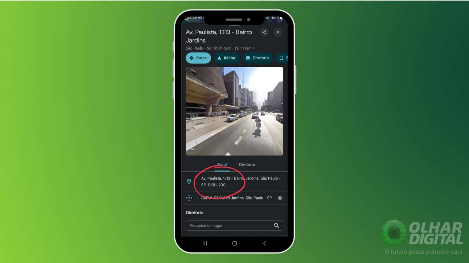 Como descobrir o CEP de um endereço pelo Google Maps - Olhar Digital