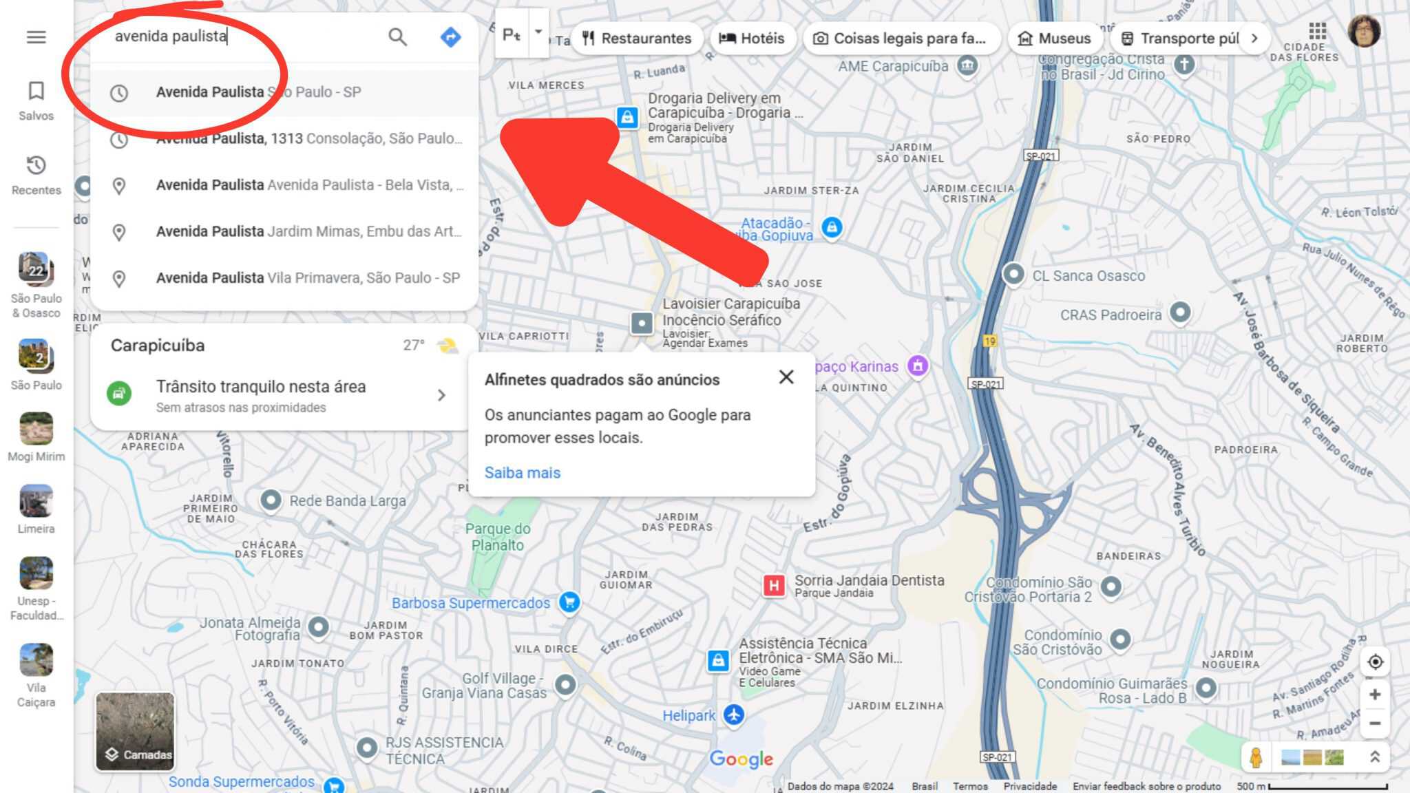 Como descobrir o CEP de um endereço pelo Google Maps - Olhar Digital