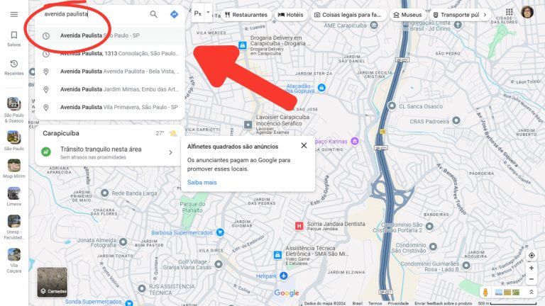 Como descobrir o CEP de um endereço pelo Google Maps - Olhar Digital