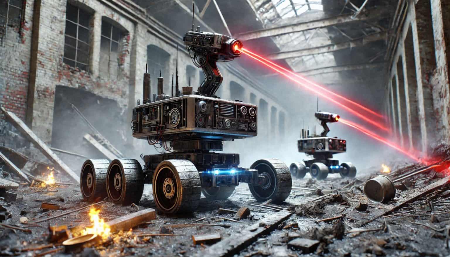 Novo robô com laser pode revolucionar a exploração de áreas de risco