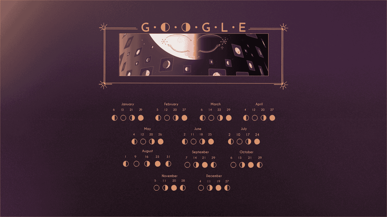 Google celebra lua minguante de março com doodle; veja - Olhar Digital