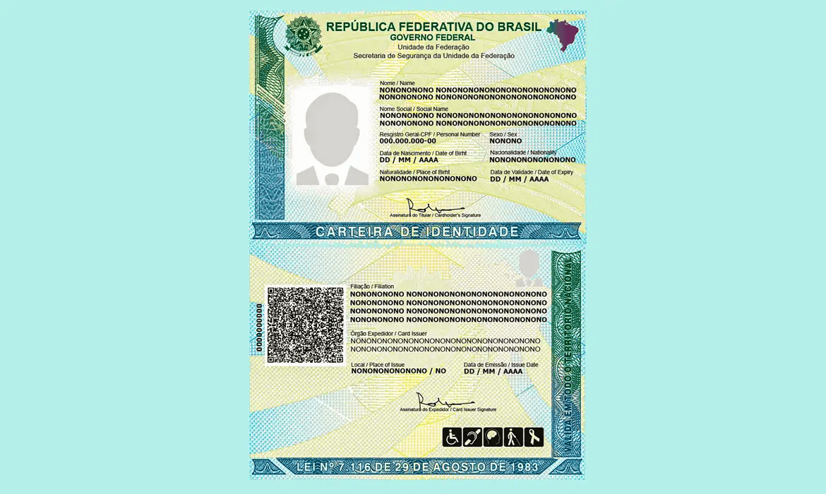 Carteira de Identidade Nacional: validade depende da faixa etária
