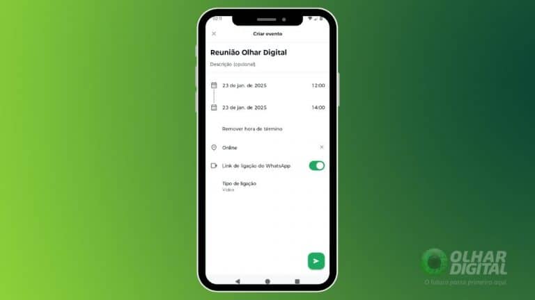 WhatsApp: como criar um evento nos grupos e comunidades