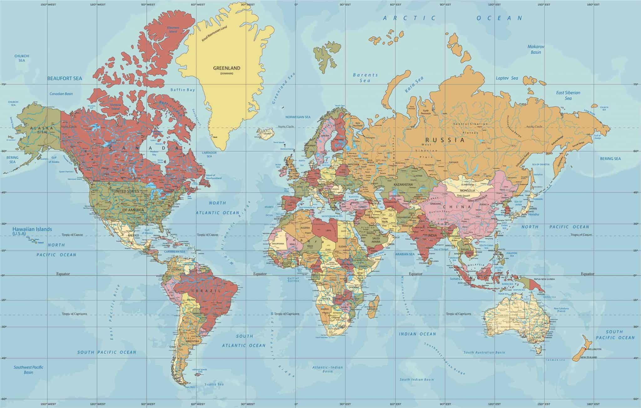 Conheça o mapa mundi mais preciso de todos os tempos - Olhar Digital