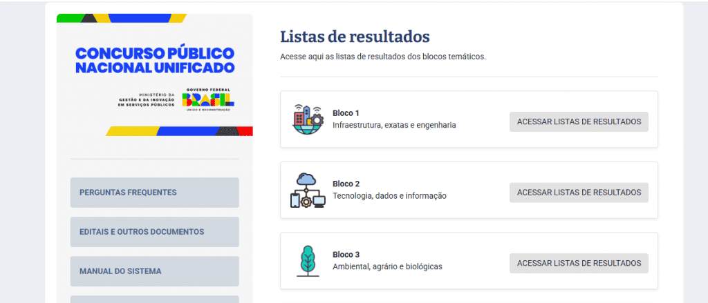 Veja como consultar o resultado do CNU 2025