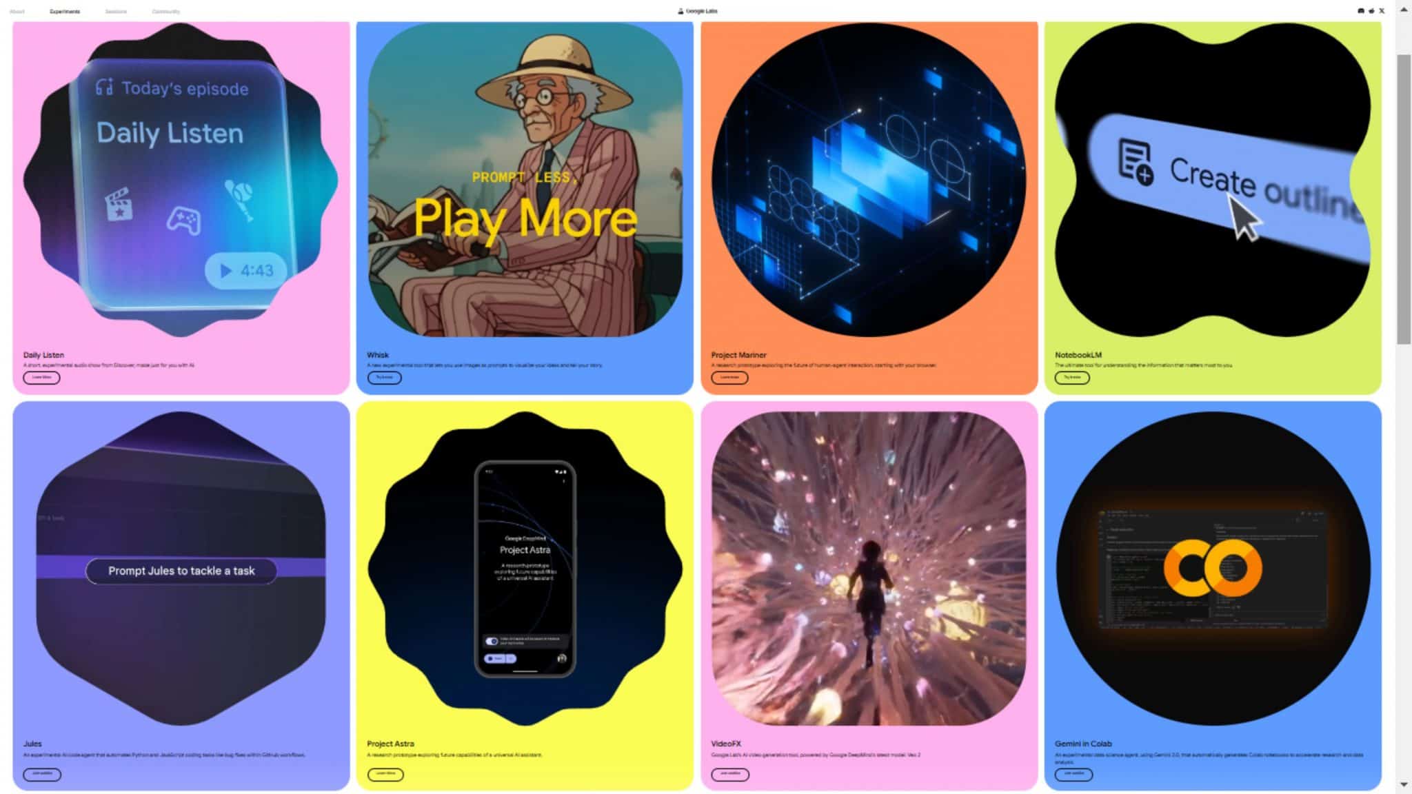 Como acessar e testar o Google Labs