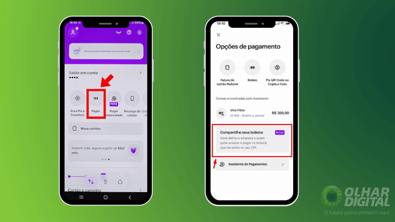Nubank: o que é e como usar o boleto compartilhado para dividir contas - Olhar Digital