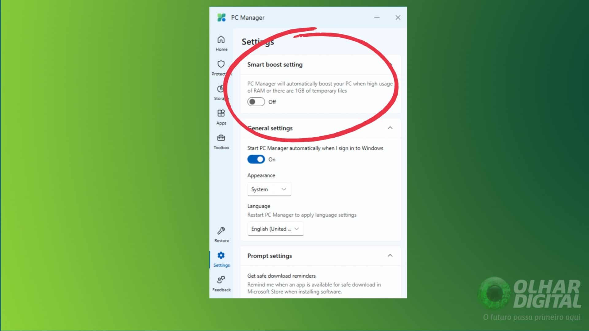 Como otimizar desempenho do Windows com o Microsoft PC Manager - Olhar ...