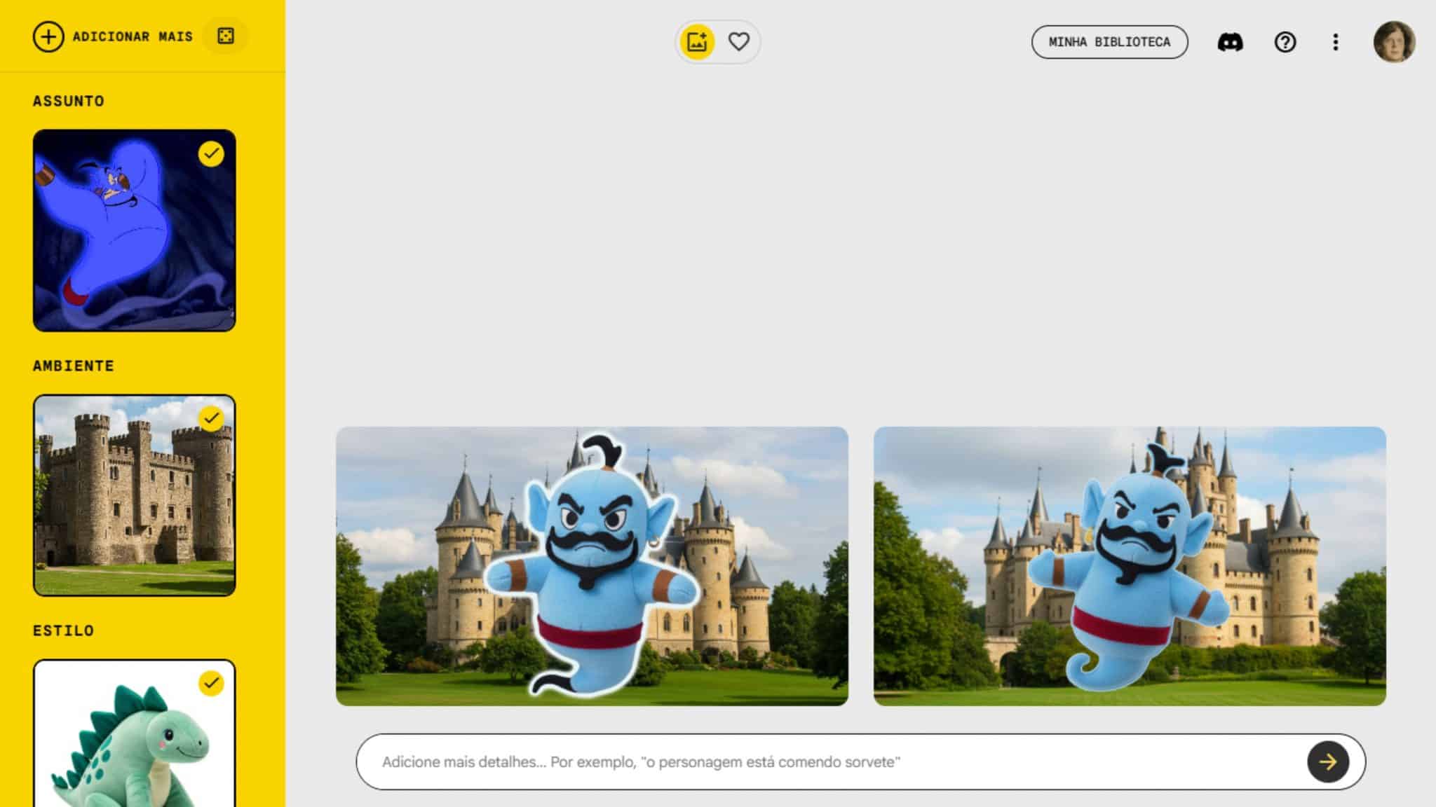 Google Whisk: como usar a inteligência artificial para juntar imagens ...
