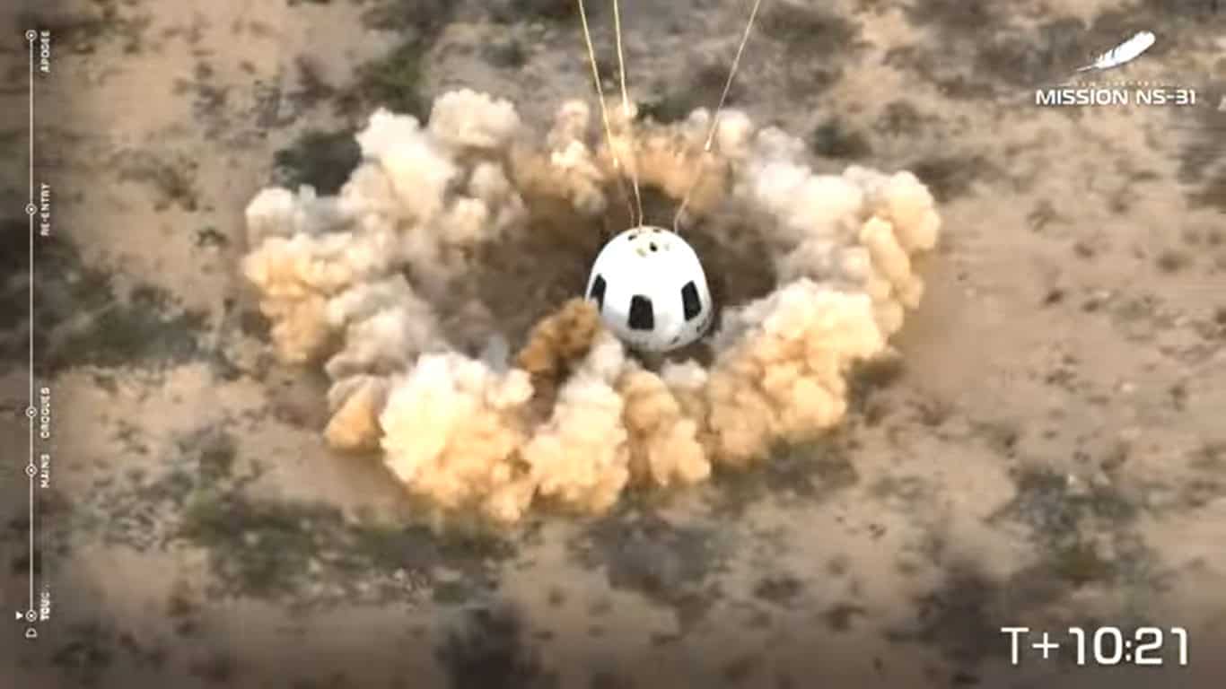 Veja imagens de Katy Perry e companheiras de missão no espaço