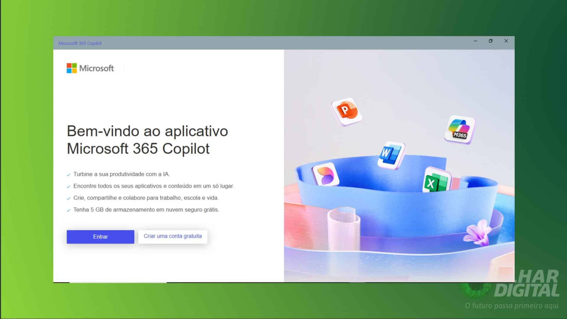 Como ter o pacote Office de graça no PC pelo Copilot da Microsoft