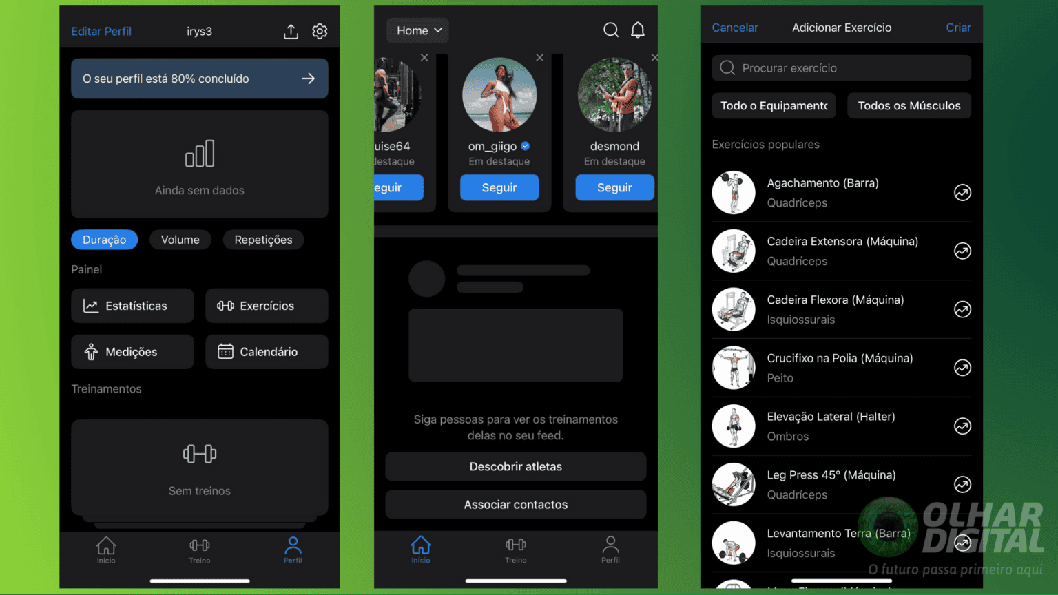 5 apps para montar treino de academia e de outros esportes - Olhar Digital