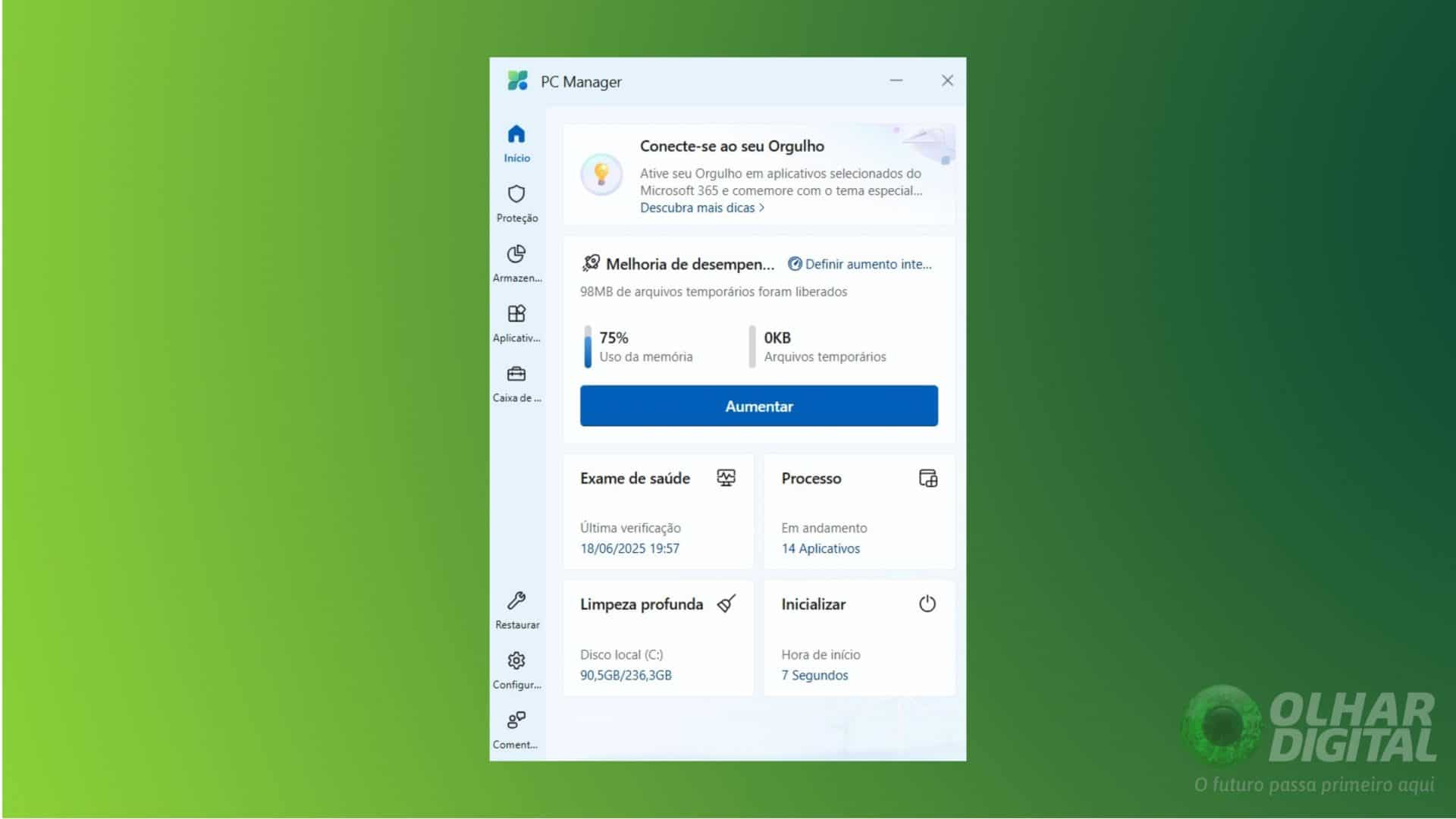 5 dicas para reduzir lentidão no PC com Windows 11 - Olhar Digital