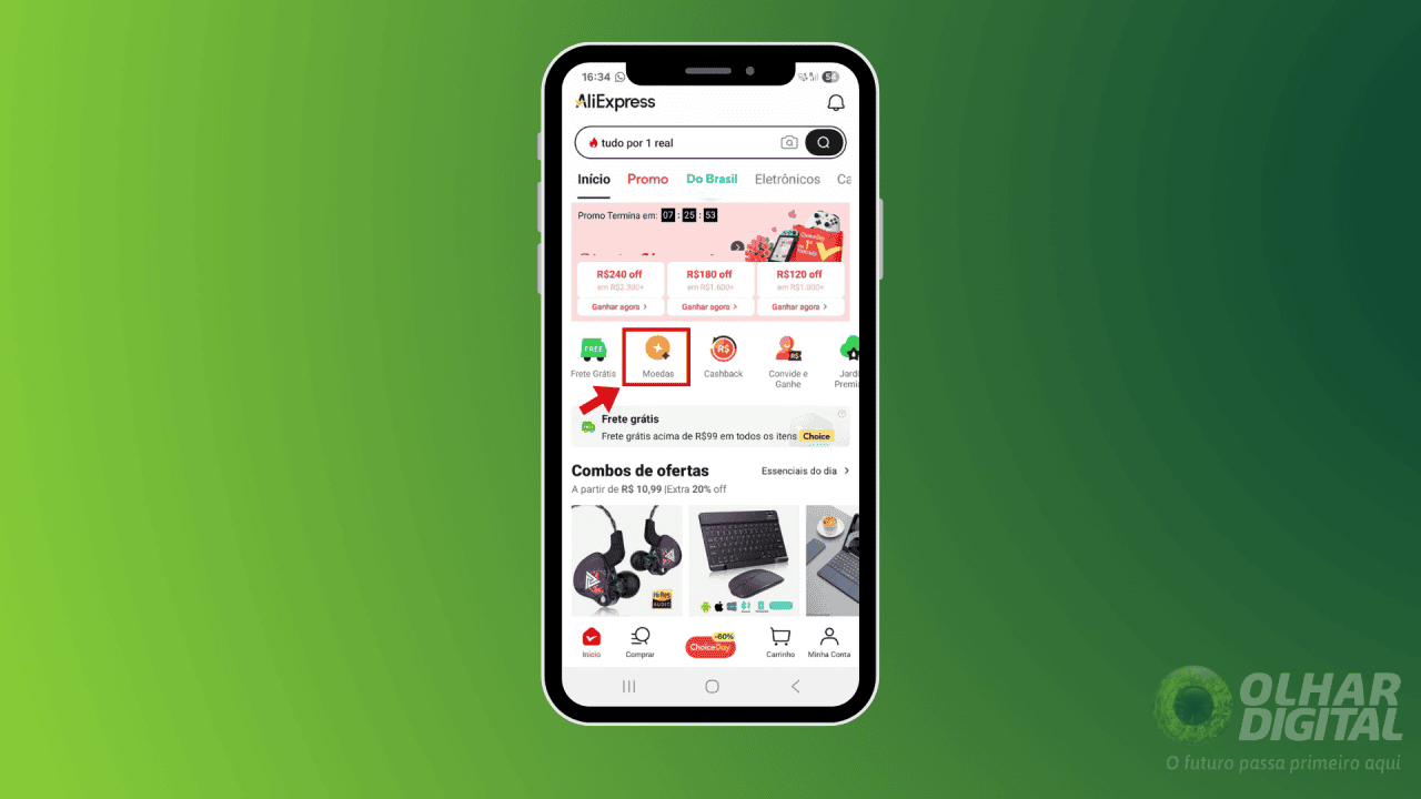 Como usar as moedas do Aliexpress e economizar nas suas compras - Olhar ...