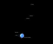 Principais luas de Urano surpreendem em dados do Hubble