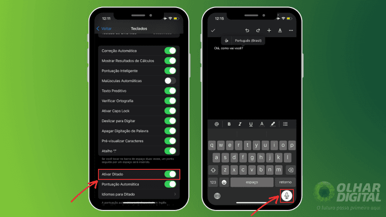 Como usar a digitação por voz no celular Android e iOS - Olhar Digital