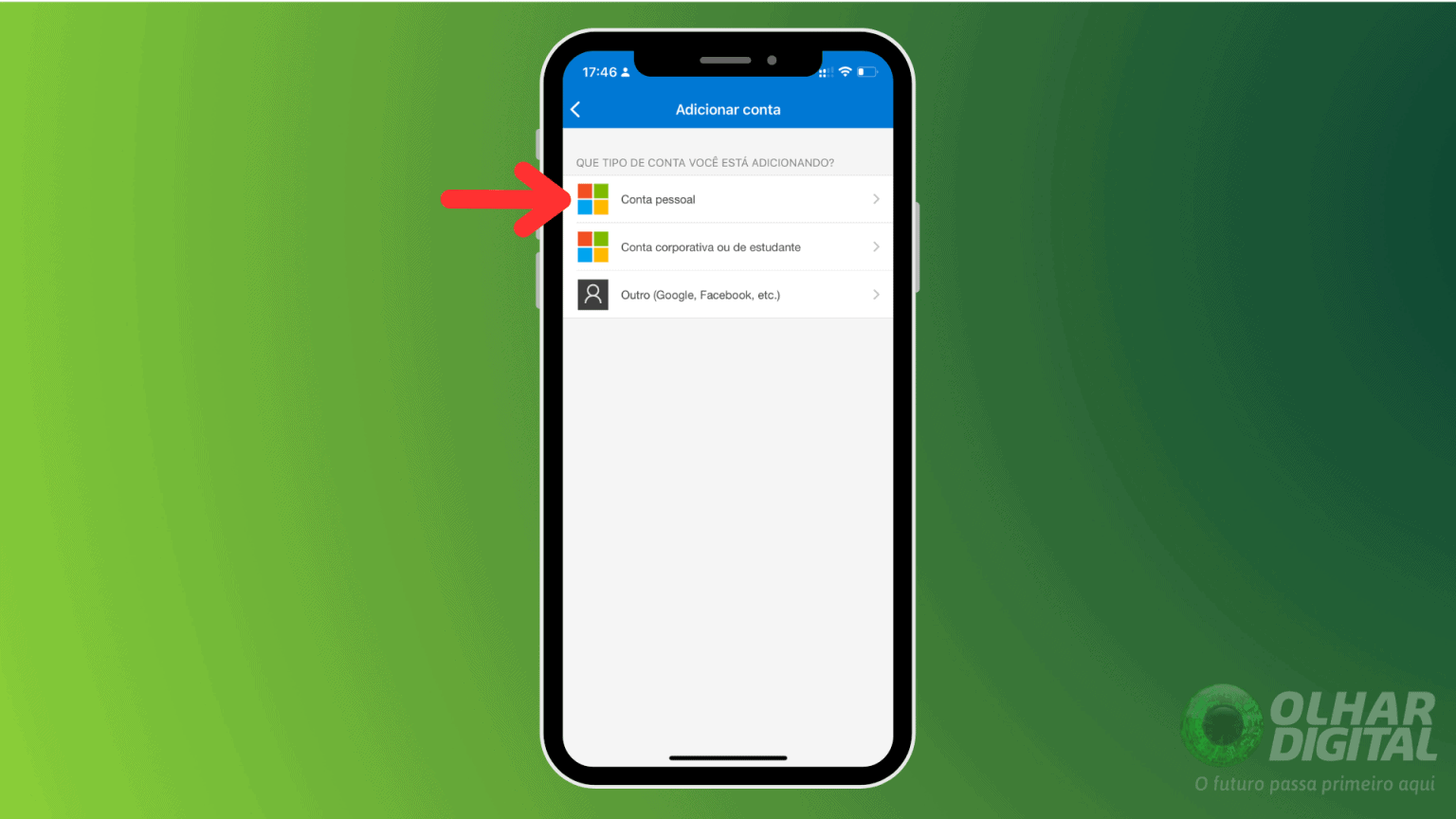 Como configurar Passkeys no app Microsoft Authenticator