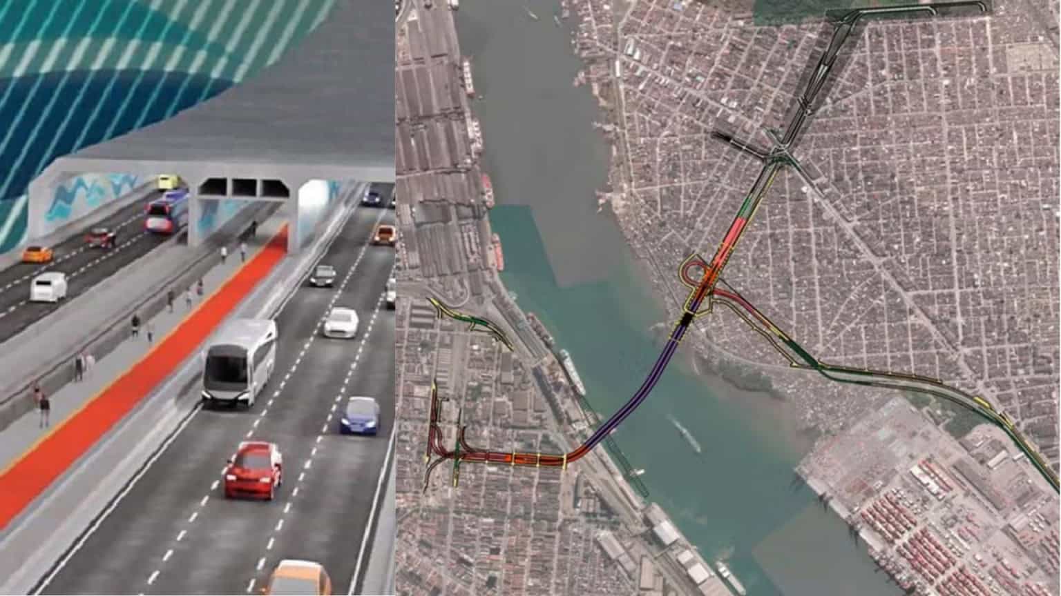 Como o túnel entre Santos e Guarujá vai ser construído - Olhar Digital