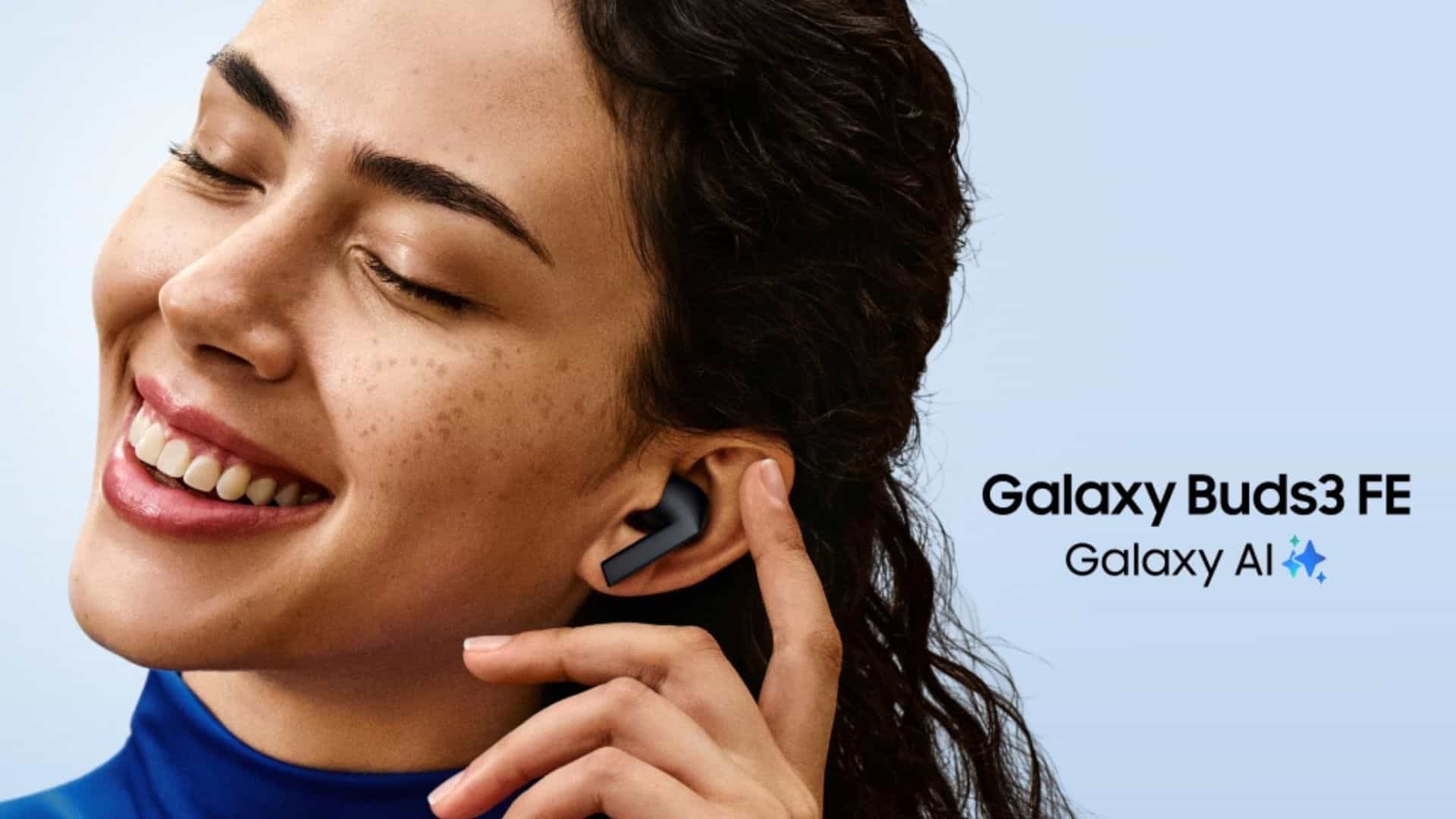 Galaxy Buds 3 FE chegam com novo design e recursos de IA - Olhar Digital