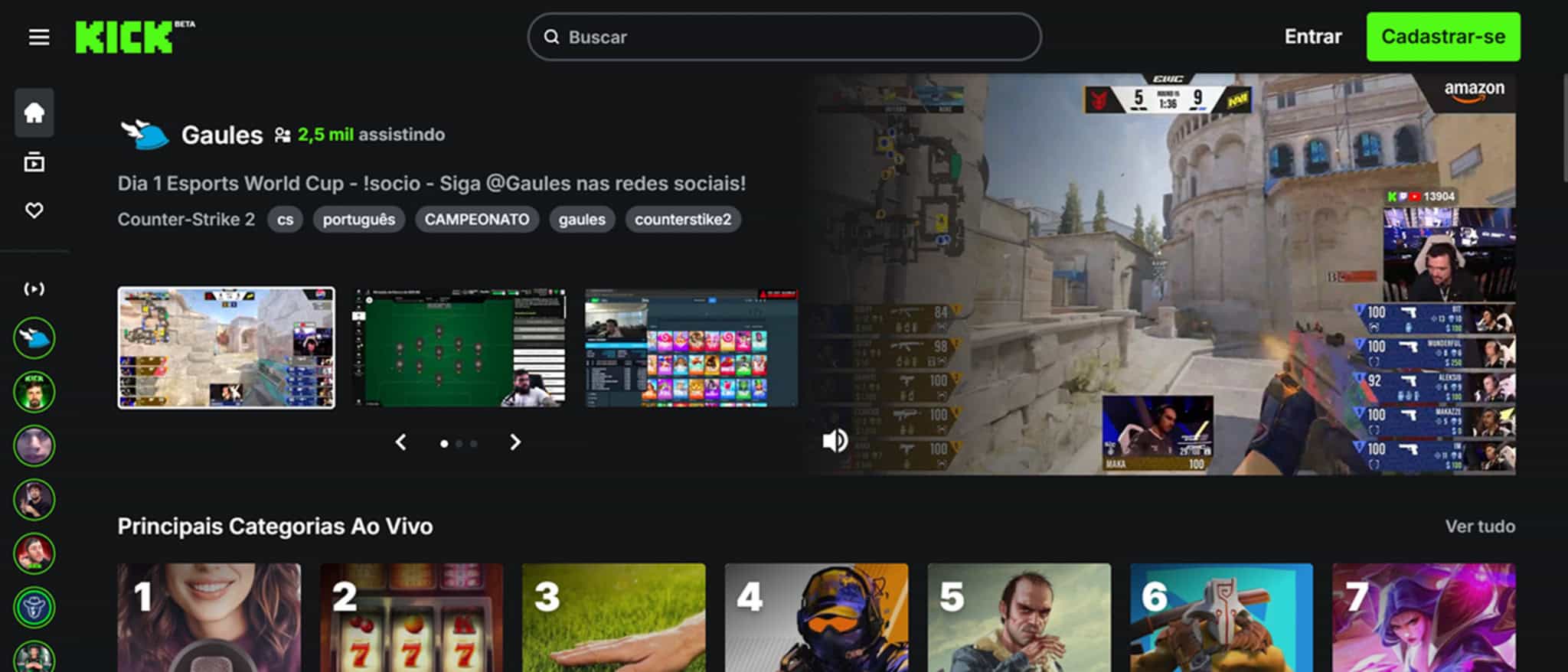 Kick: o que é plataforma que transmitiu morte de influenciador