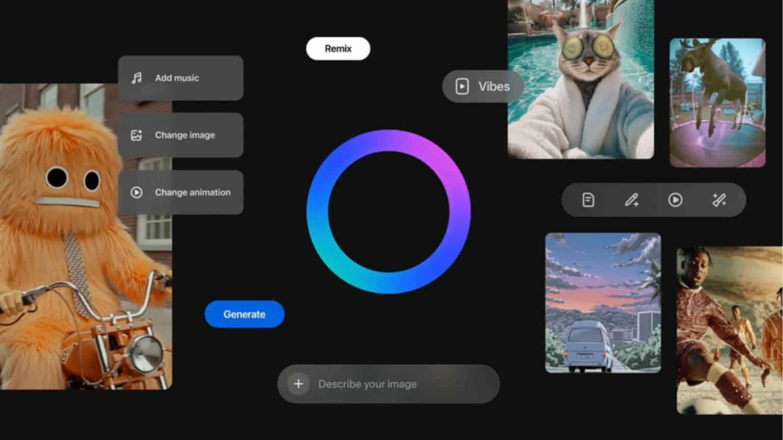Meta AI cresce 56% com Vibes, mas ainda perde para Sora da OpenAI
