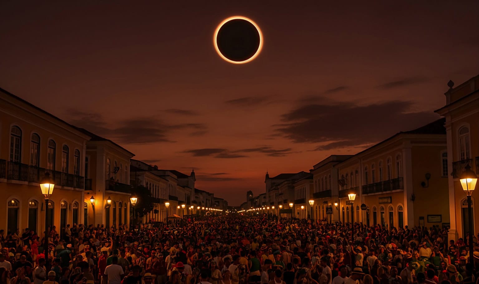 Carnaval de 2027 terá eclipse solar com "Anel de Fogo" no Brasil ...