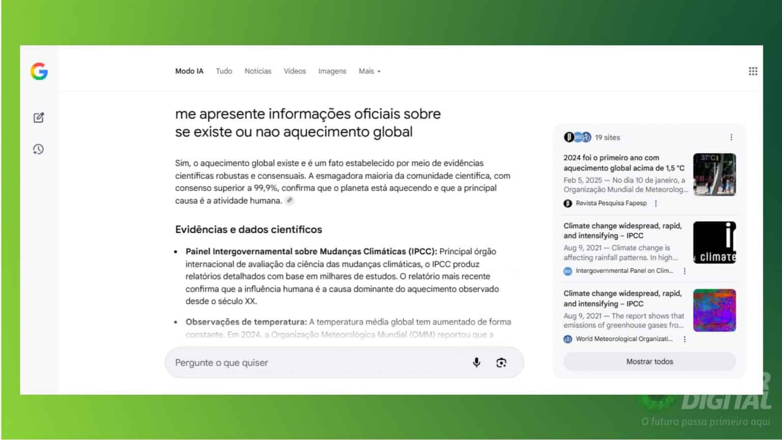 5 dicas para usar o Modo IA do Google - Olhar Digital