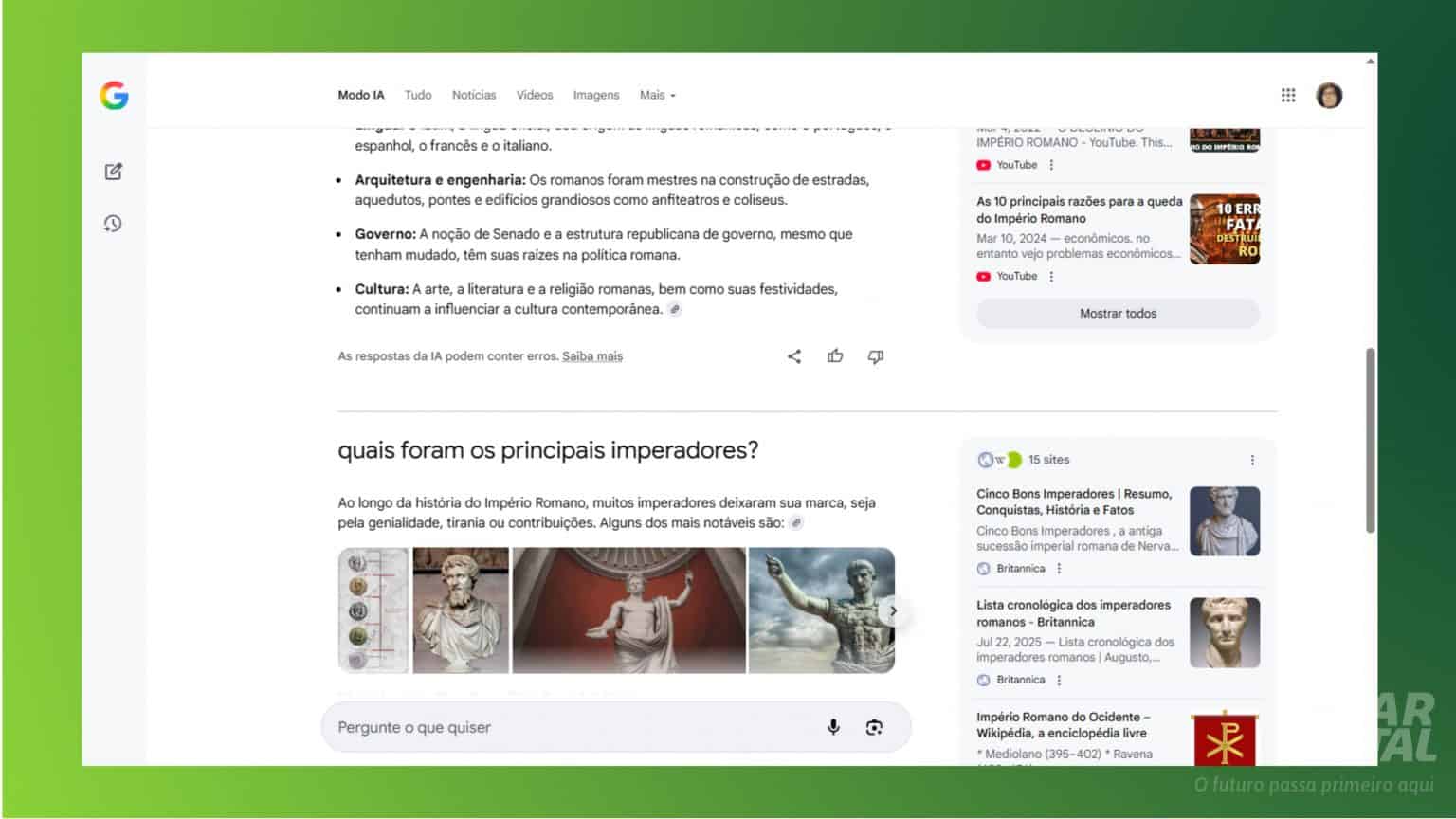 5 dicas para usar o Modo IA do Google - Olhar Digital