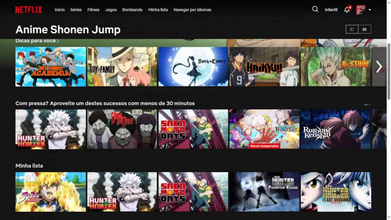 Código de anime na Netflix: descubra como acessar categorias escondidas