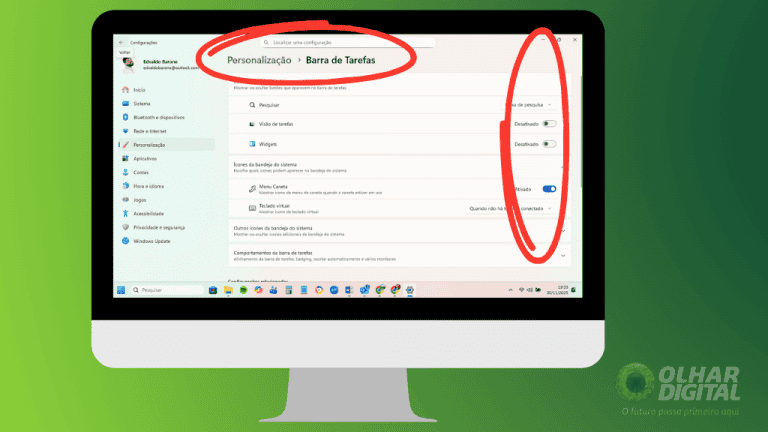 Como mudar o visual do Windows 11 e fazê-lo parecer o Windows 10