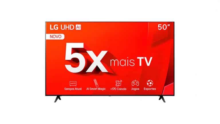 Tela grande e 4K: smart TV de 50’ polegadas da LG já em oferta de Black Friday - Olhar Digital