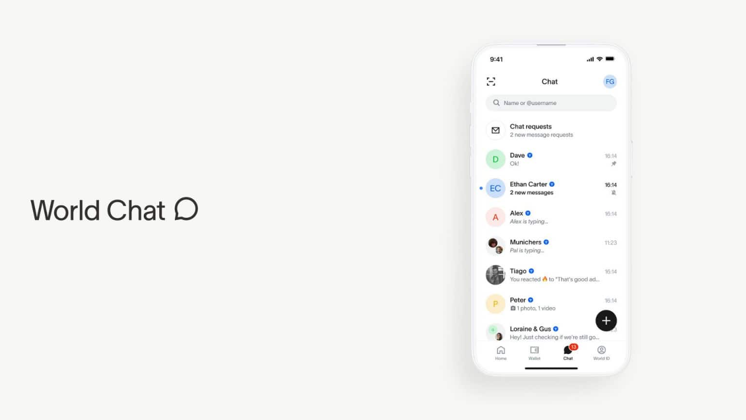 World lança app com chat, pagamentos em cripto e verificação de humanos