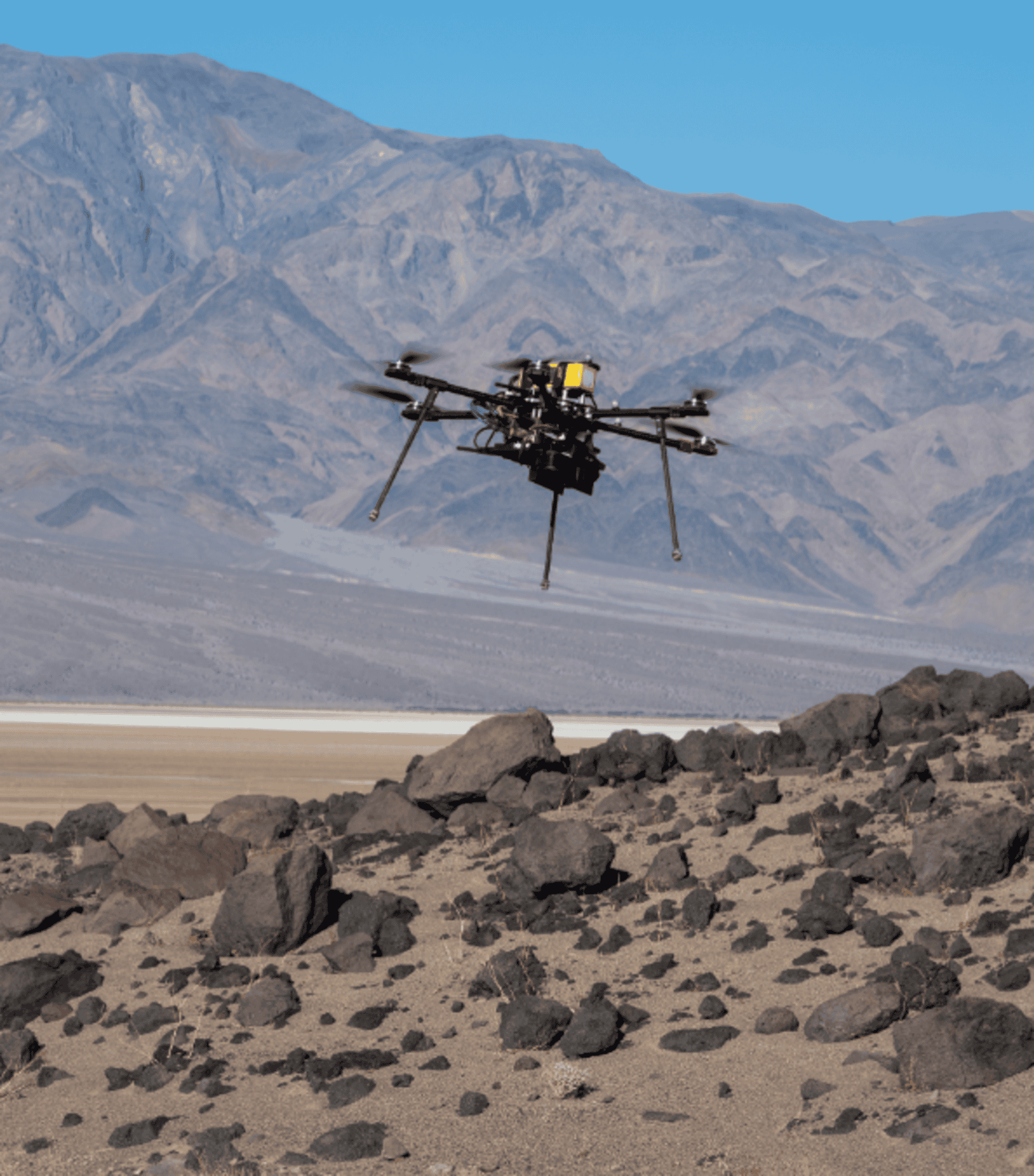 NASA testa drone no Vale da Morte para missões futuras em Marte