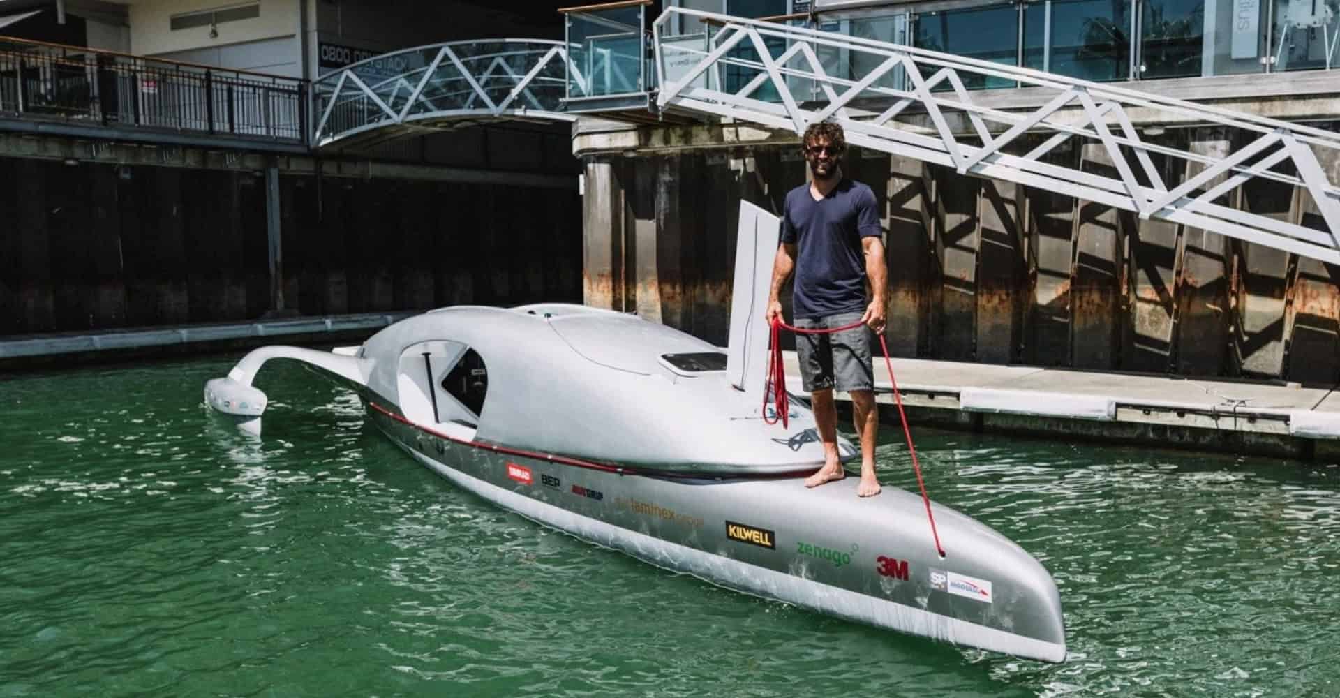 Ciclista pedala volta ao mundo em barco inovador para bater recorde ...