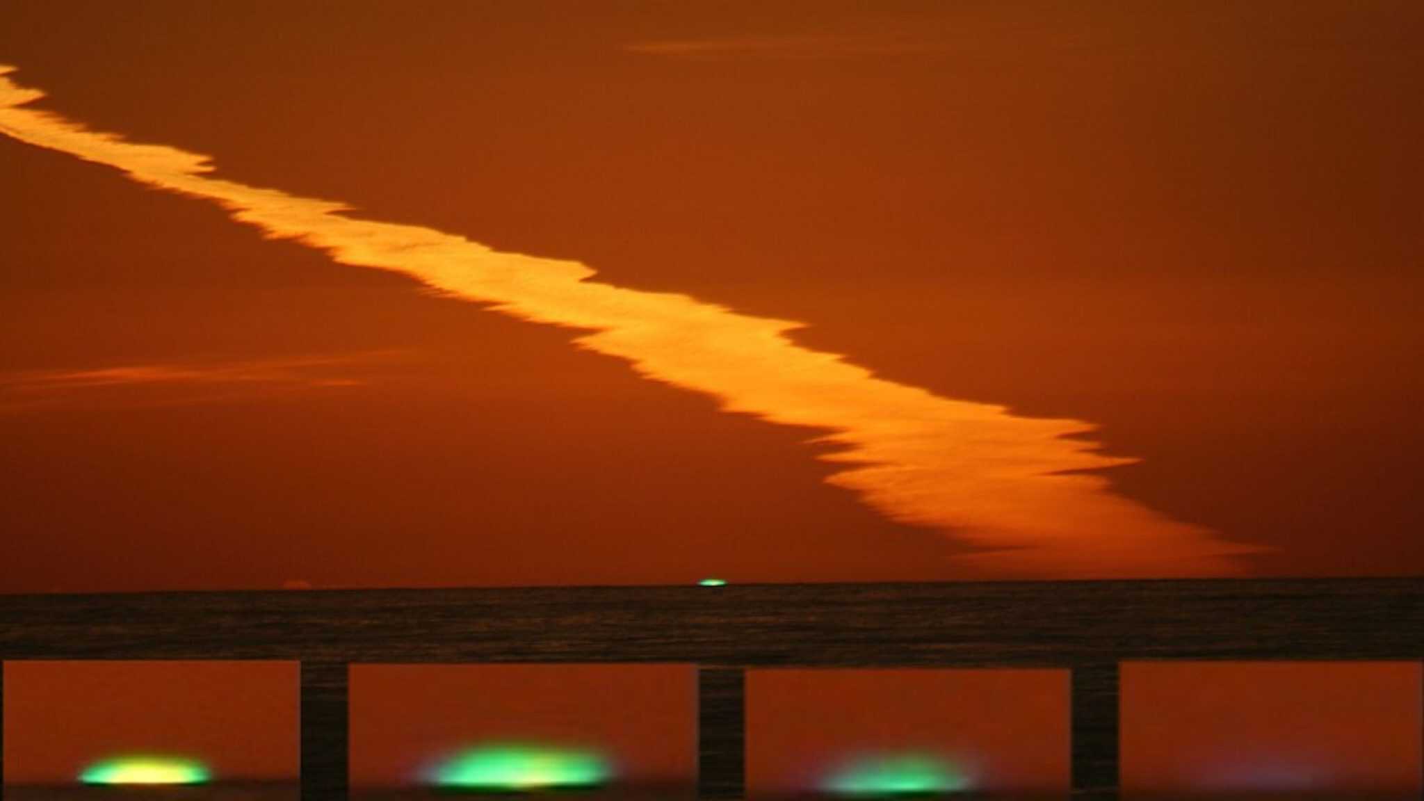 Raio verde: o raro fenômeno óptico que aparece no nascer ou no pôr do sol
