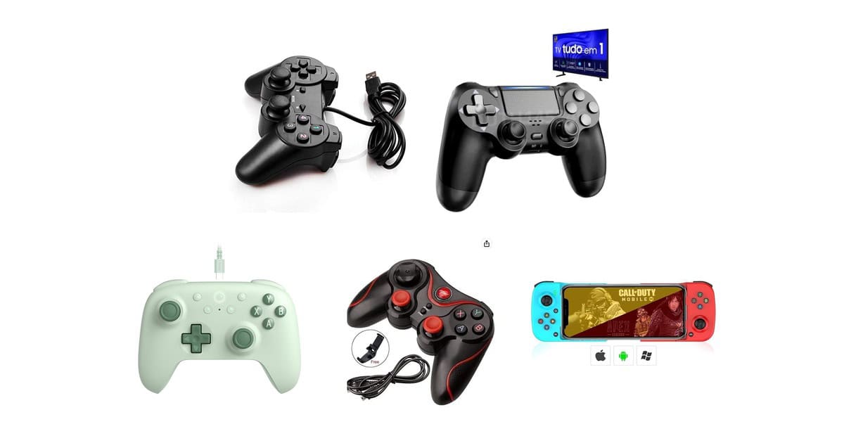 5 ofertas de Controles e Joysticks que você precisa ver agora - Olhar ...