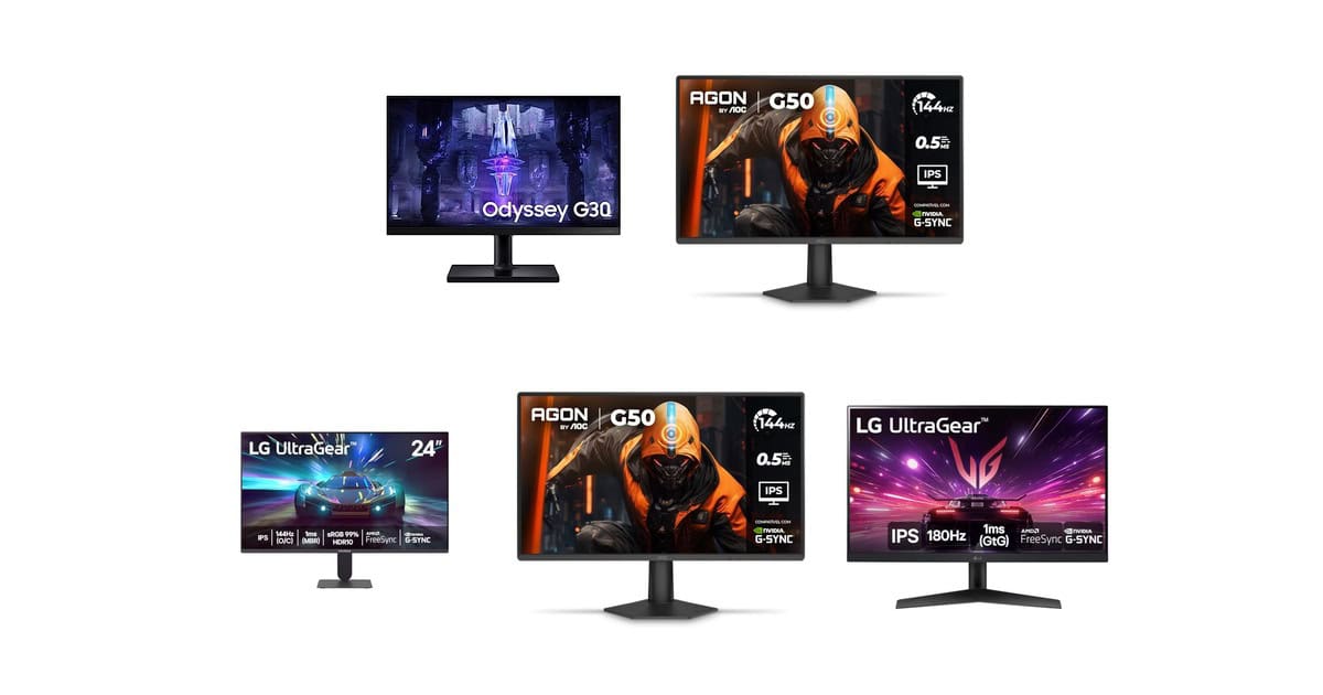 5 monitores gamer em oferta: Samsung, LG e AOC com preços imperdíveis ...