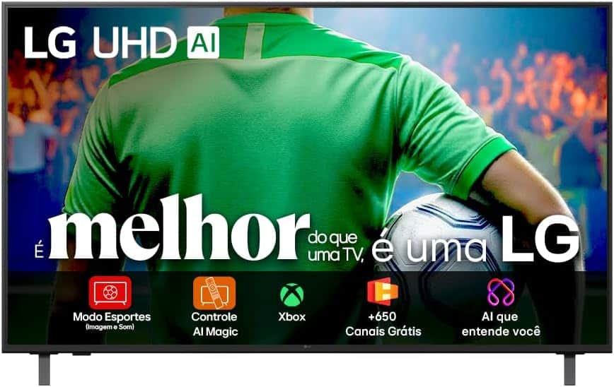Smart TV LG 75" 4K com 57% OFF - Olhar Digital