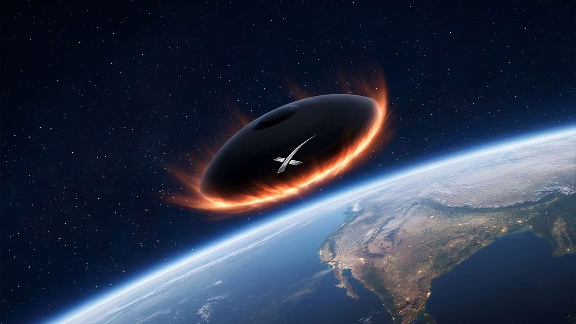 SpaceX prepara cápsula de retorno Starfall; FAA revela detalhes